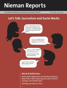 The 21st Century Journalist’s Creed - Nieman Reports