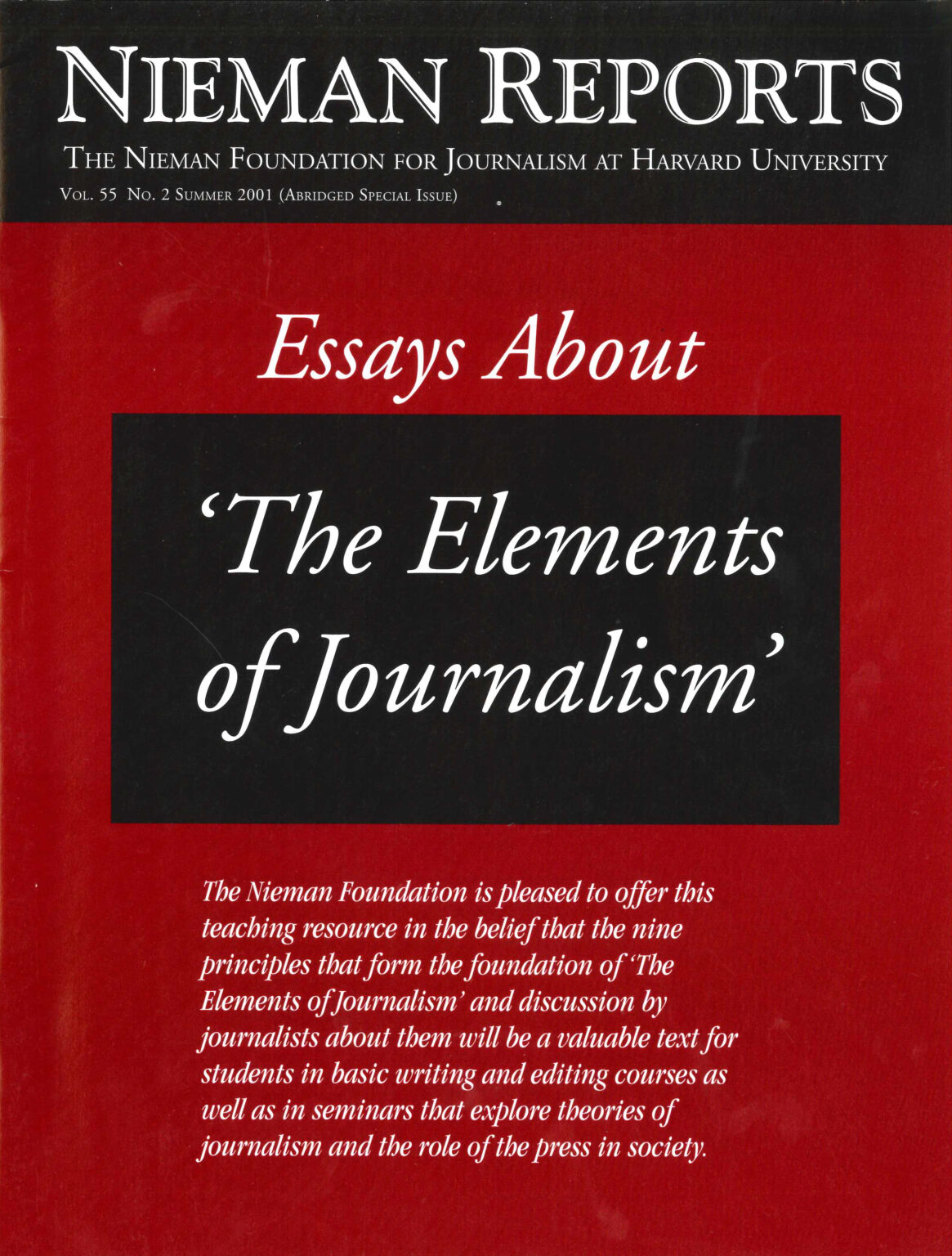 Journalism’s First Obligation Is to Tell the Truth - Nieman Reports