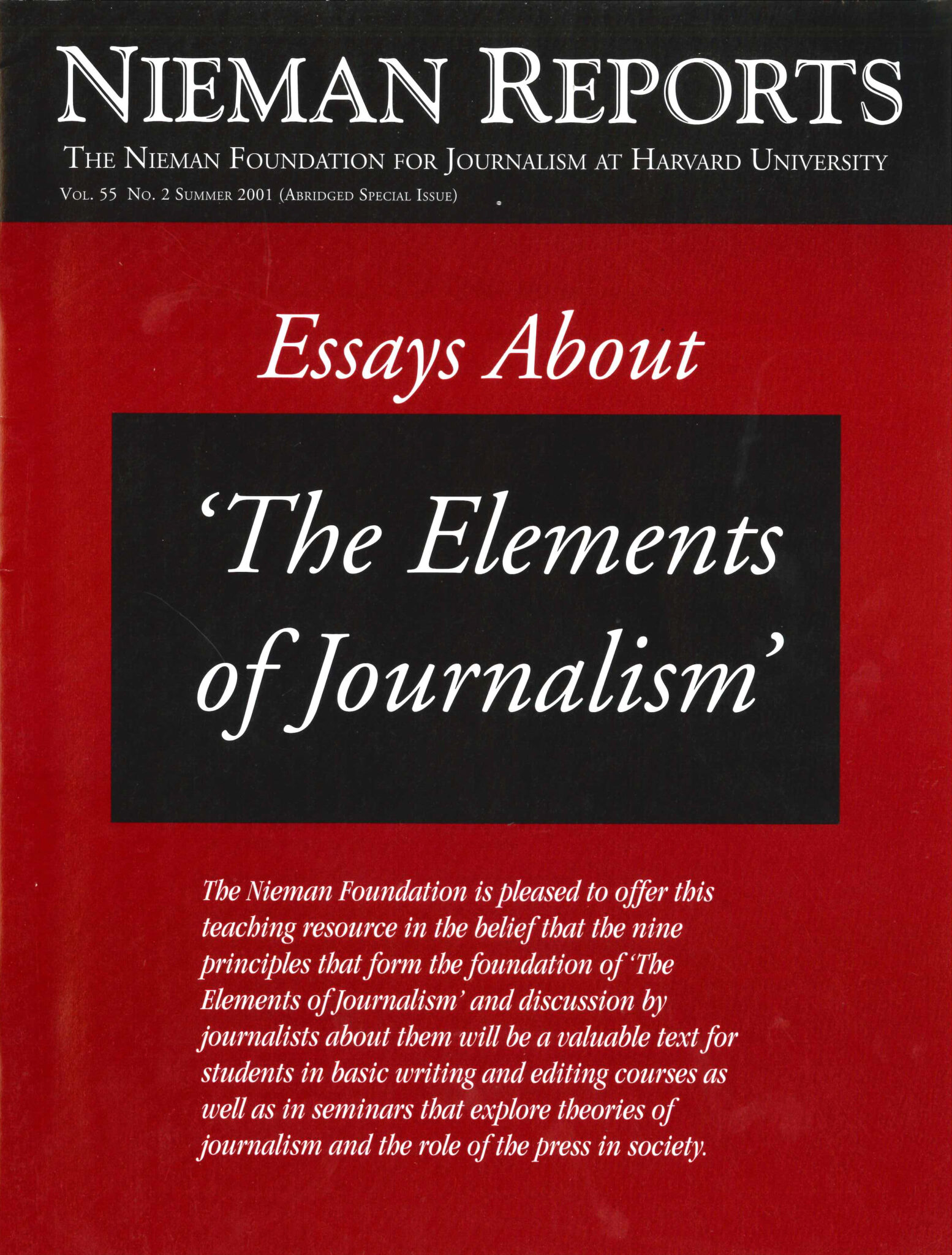 Journalism’s First Obligation Is to Tell the Truth - Nieman Reports